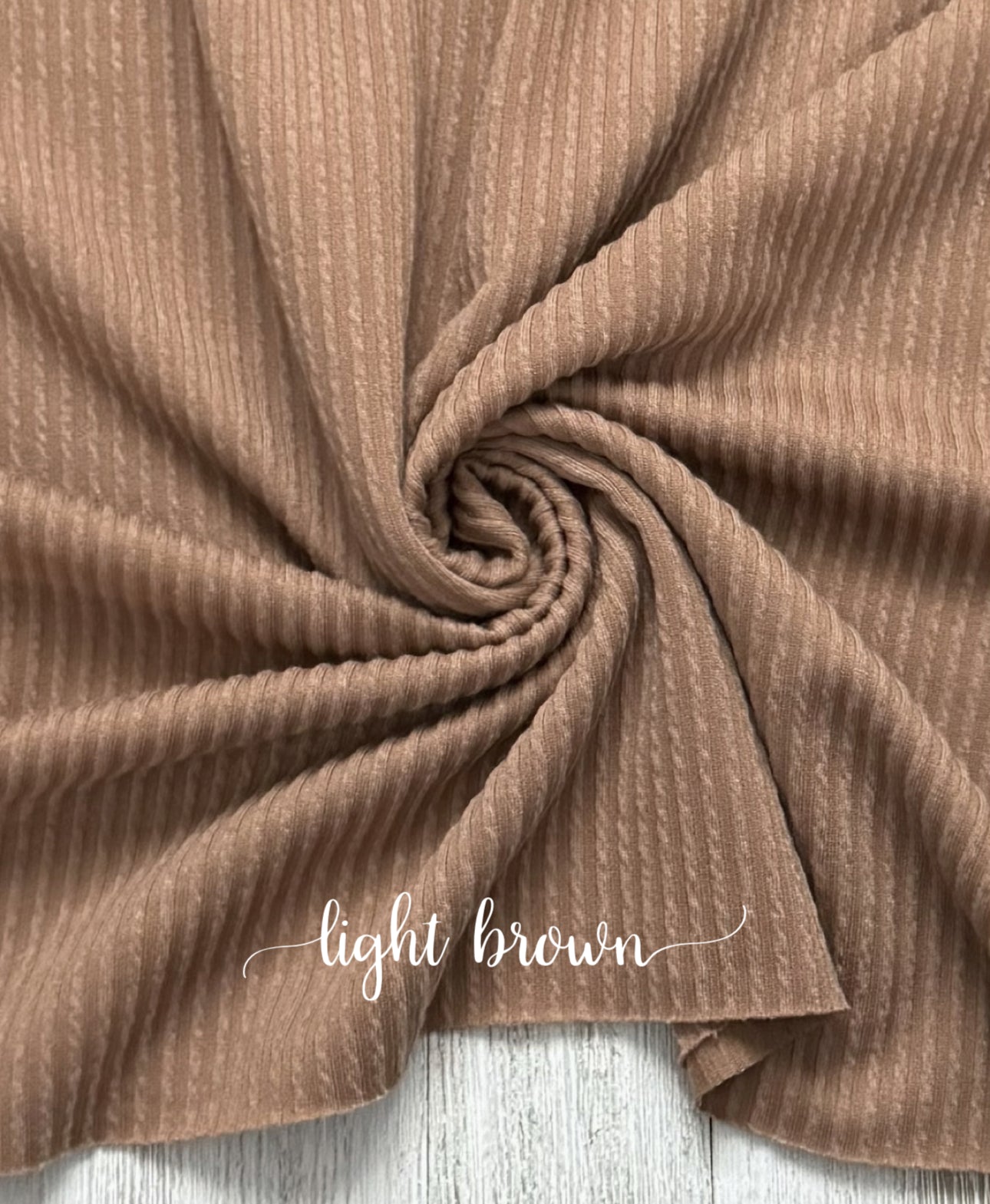 WAVED light brown – Milan Fabrics