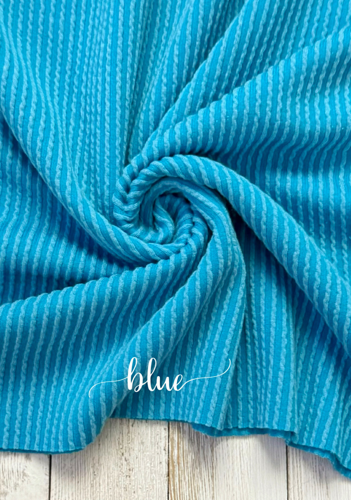 WAVED Blue – Milan Fabrics