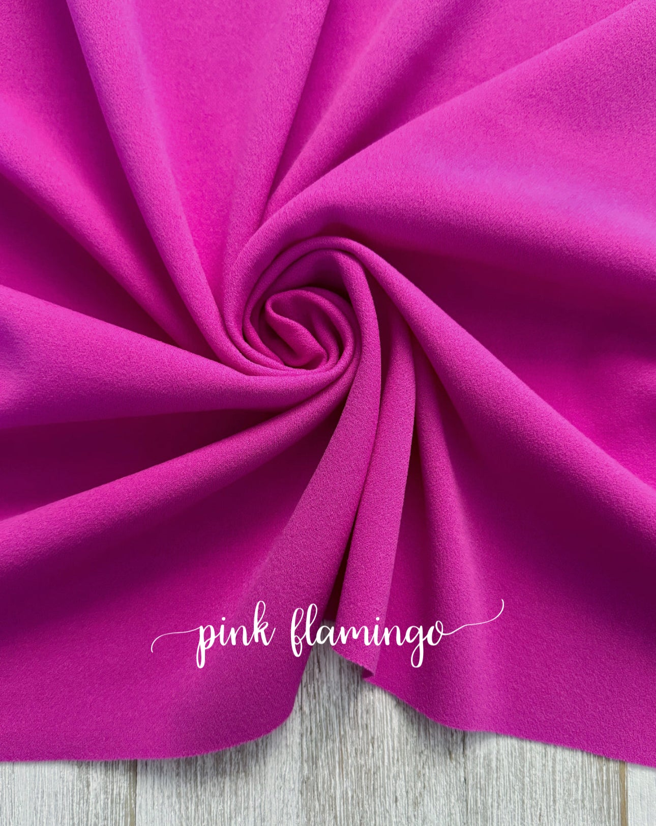 Crepe pink flamingo – Milan Fabrics